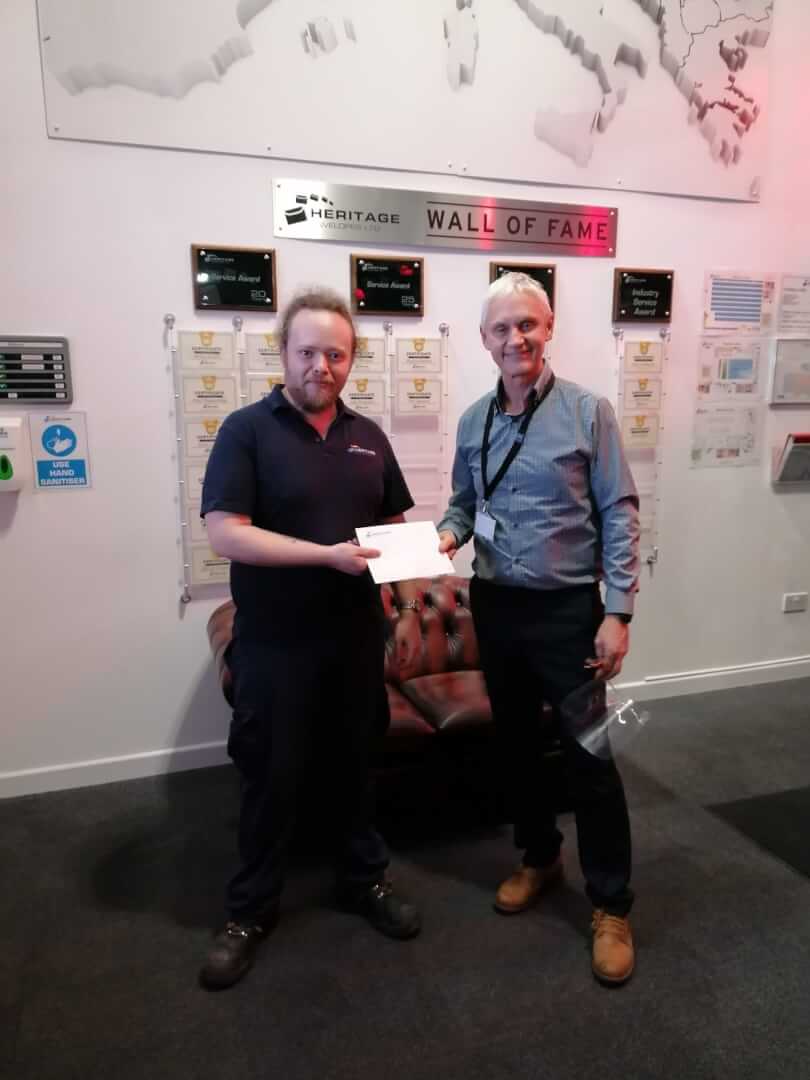 Congratulations to Ben Hamer! - Heritage Envelopes